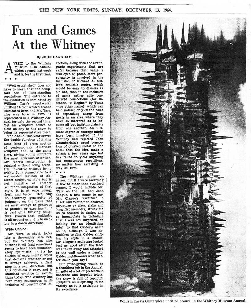 Press - The art work of William Tarr